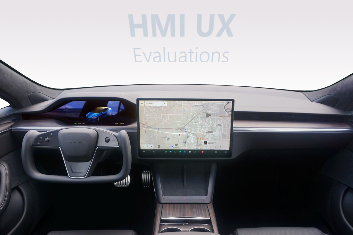 Tesla Model S Plaid HMI UX Evaluation & Benchmarking Report